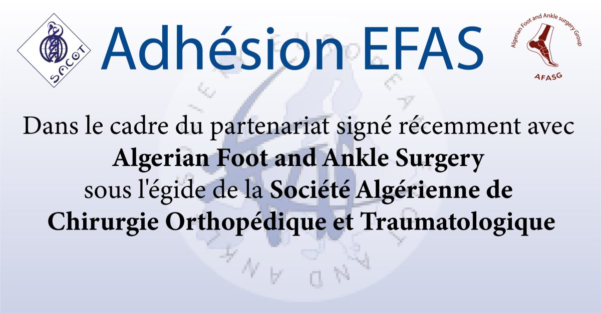 Adhésion EFAS Dans le cadre du partenariat signé récemment avec ...